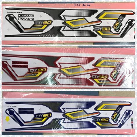 BODY STICKER FOR DEMAK DAYANG EX90 Shopee Malaysia