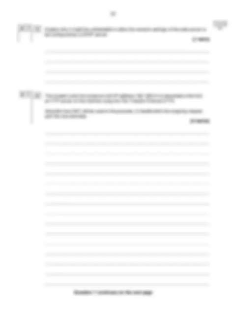 2024 Aqa A Level Computer Science 7517 2 Paper 2 Verified Question Paper And Marking Sch Exams