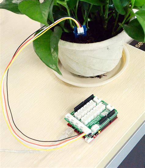 Infinito Cuidar Anuncio Grove Moisture Sensor Arduino Anchura De Alguna