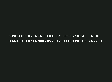 CSDb Karateka By Indiana Jones 1933 And Wattenscheider Cracking