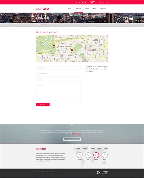 Digitized A SharePoint Theme On Behance