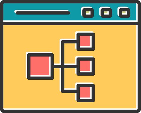 Online Flowchart Vector Icon 22634035 Vector Art At Vecteezy