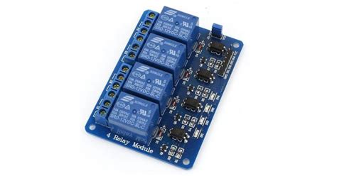 4 х канальний модуль реле релейний модуль 12v 10a Arduino