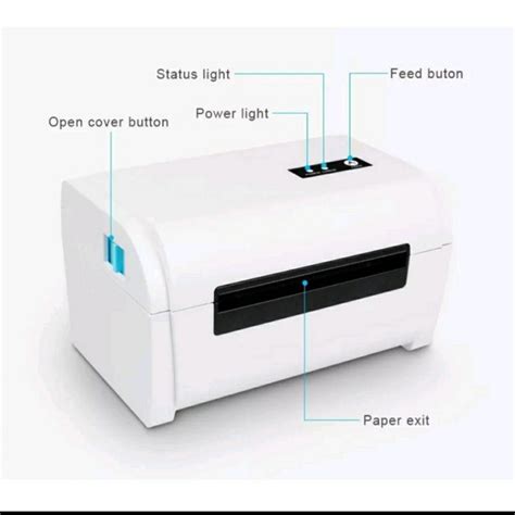 Barcode Label Printer Bluetooth Thermal Printer Android Connection Shopee Philippines
