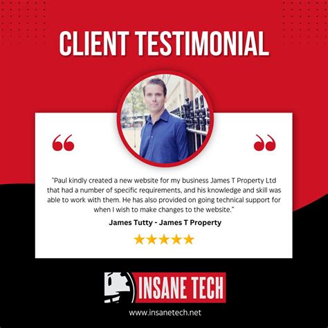 Insane Tech On Linkedin Client Testimonial ⭐ ⭐ ⭐ ⭐ ⭐ “paul Kindly