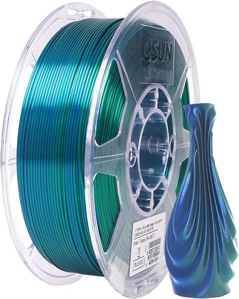 ESUN Seide Zweifarbig PLA Filament 1 75mm Dichromatic Silk Magic PLA