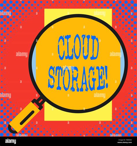 Conceptual Hand Writing Showing Cloud Storage Concept Meaning The Digital Data Is Stored And