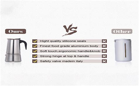 Hywhuyang Coffee Pot Percolator Coffee Pot Stainless Steel