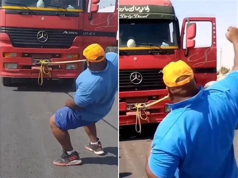 Guinness World Record हाथ पैर नहीं सिर्फ दांतों से खींच लिया 16000