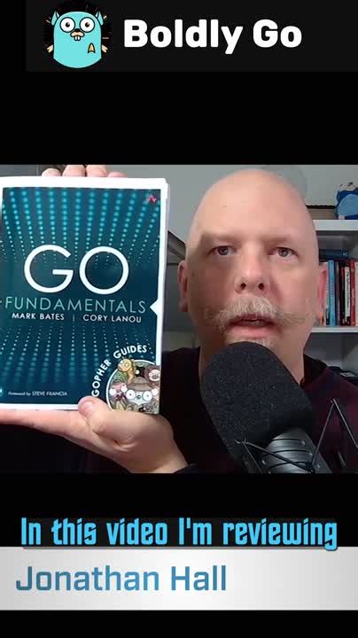 Video Jonathan Hall On Linkedin Golang Go Bookreview