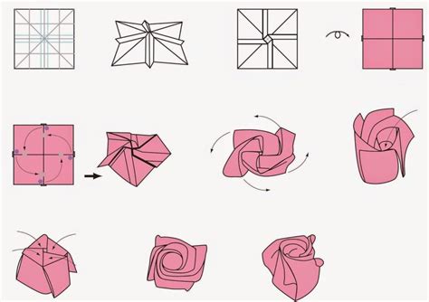53 Anleitungen für Origami Blume So werden Sie einzigartige Blumen