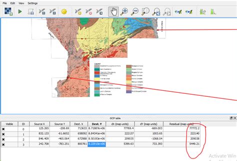 Georeferencing Qgis Georeferencer Failing To Compute Transform