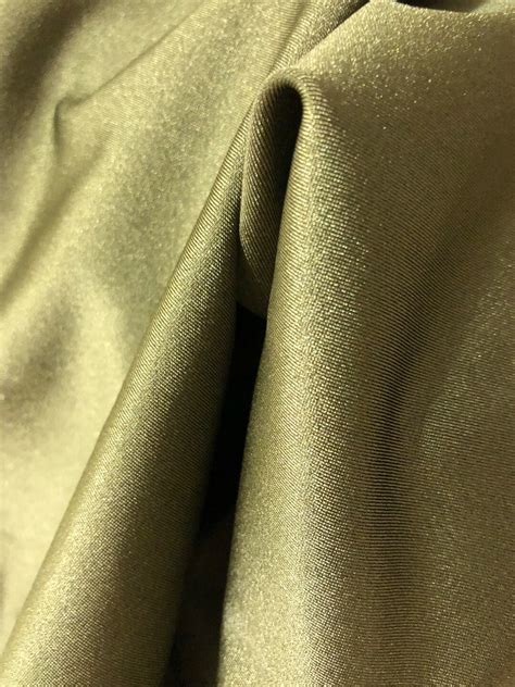 Shiny Finish Milliskin Nylon Spandex Fabric Olive Way Stretch Per Yard Etsy