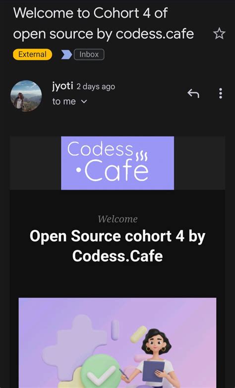Opensource Codesscafe Mentorship Shreya Singh
