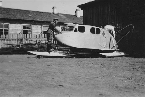 A German Captured Soviet Propeller Driven Sledge Aerosani Nkl 16s