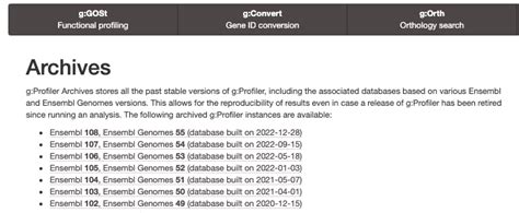 Module 2 Lab Gprofiler Pathway And Network Analysis Of Omics Data June 2023