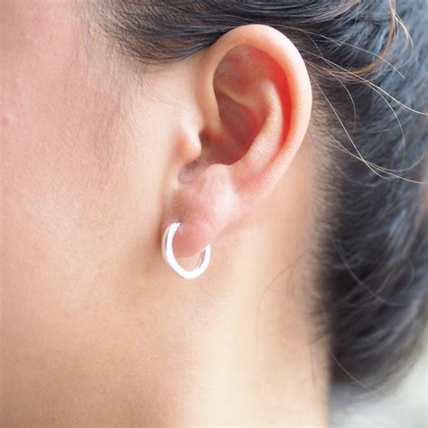 Hoop Unisex Earrings At Guadalupe Harshaw Blog