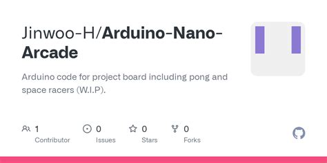 Github Jinwoo H Arduino Nano Arcade Arduino Code For Project Board Including Pong And Space