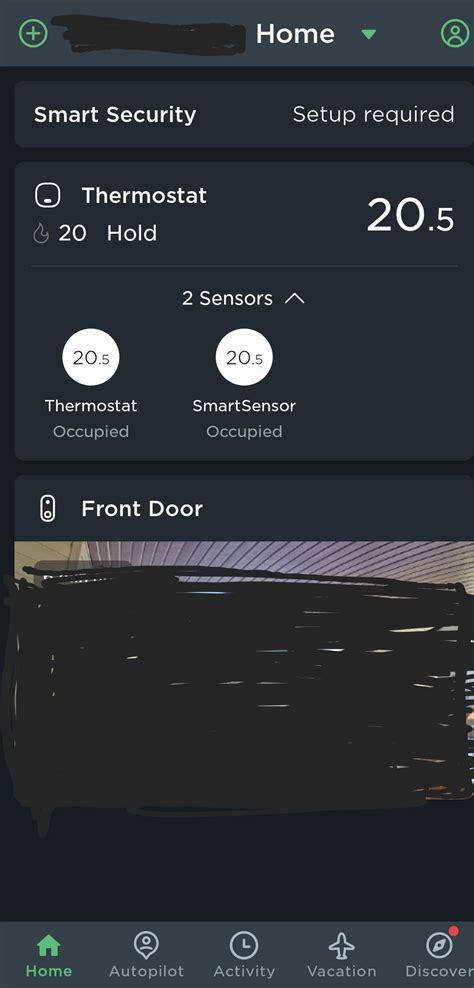Ecobee Smart Security Setup Required R Ecobee