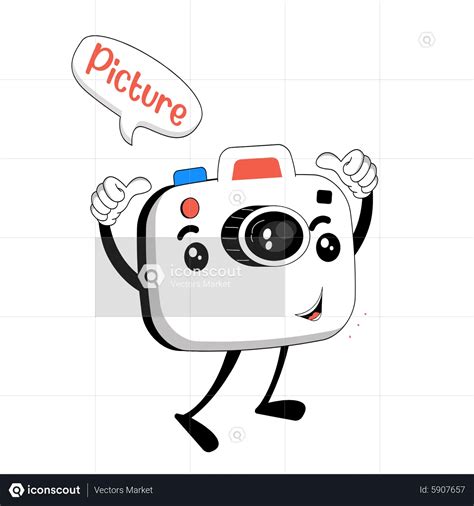 Camera Click Picture Animated Illustration Download In Json Lottie Or