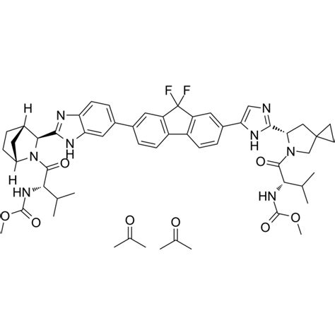Ledipasvir Diacetone Gs 5885 Diacetone Hcv Inhibitor