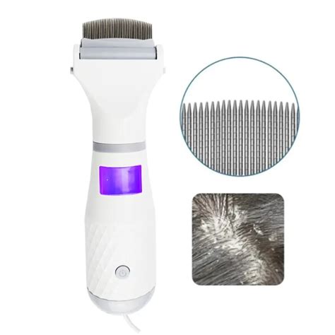 Aspirator Electric Cu Perie Reutilizabil Zola® Pentru Paduchiparaziti Din Plastic Si Otel