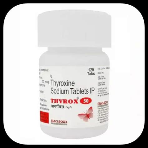 Thyrox 50 Tablet At ₹ 108bottle Thyroxine Sodium Tablets In Nagpur