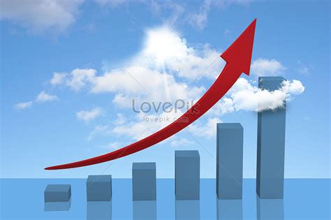 증가 추세 배경 사진 및 창의적인 일러스트 무료 다운로드 Lovepik