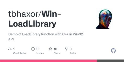 Github Tbhaxorwin Loadlibrary Demo Of Loadlibrary Function With C