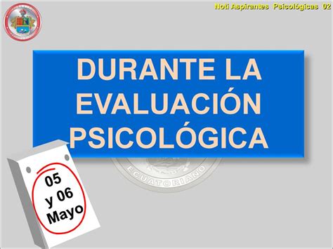NOTICIAS ASPIRANTES PSICOLÓGICAS ppt descargar