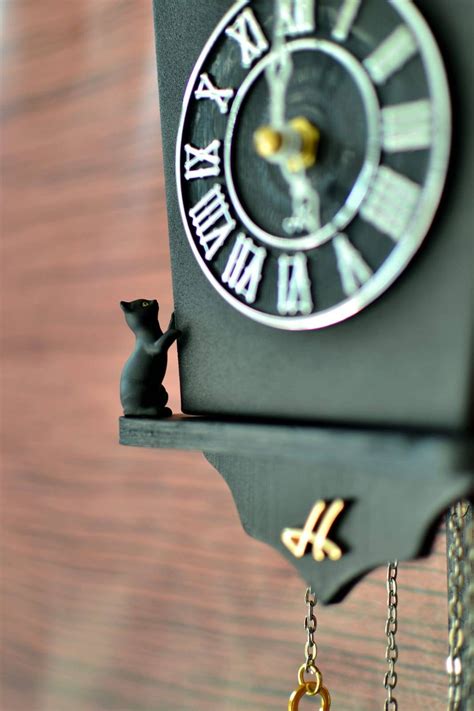 Reloj De Cuco Reloj De Pared Reloj De Cuco Moderno Etsy Espa A