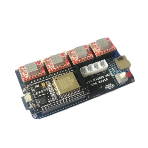 Jual Esp32 Grbl Cnc Shield Wifi 4 Axis Microsd Drawing Engraver Arm Robot Shield Module