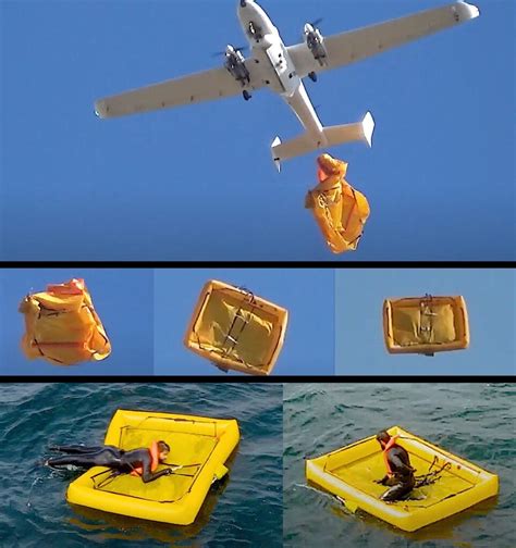 Tekever Deploys Lifeboat From Ar5 Drone Ust