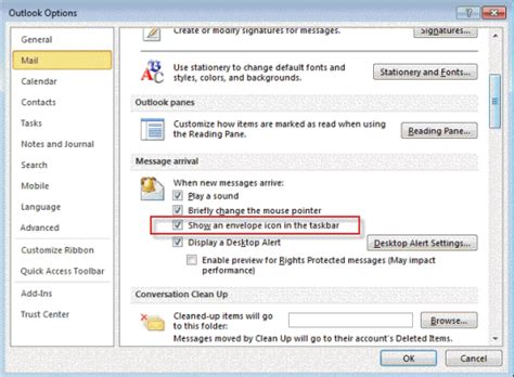 Tip Hiding The Outlook Icon In The Notification Area Outlook Tips