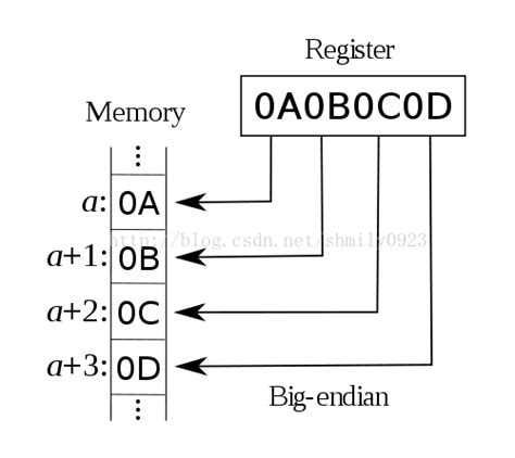 字节序（byte order）及其实现方法 intel byte order csdn博客