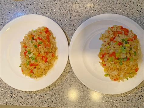 채식식단 레몬 버터 연어구이와 파프리카 볶음밥 만들기