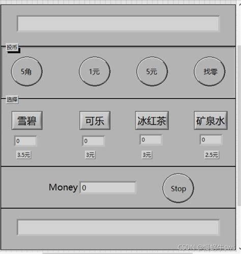 Labview自动贩卖机labview自动售货机 Csdn博客