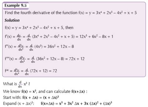 Section Unit 9 Differentiation Of Polynomials Rational And Irrational Functions And Their