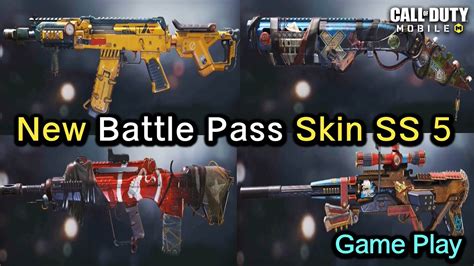 Call Of Duty Mobile สปอยสกินปืน Battle Pass Season 5 Get Wrecked