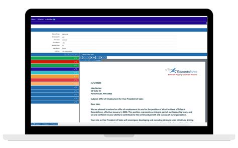 Document Management System Recordsforce