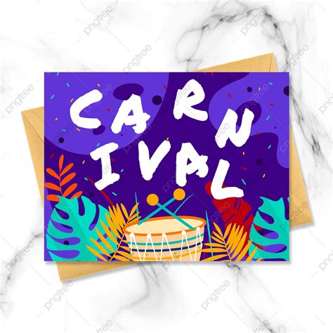 보라색 마디 그라 인사말 카드 일러스트 서식 파일 템플릿 Psd 다운로드 디자인 자료 다운로드