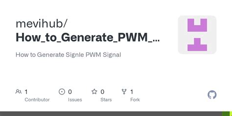 github mevihub how to generate pwm signal using tms320 with ccs how