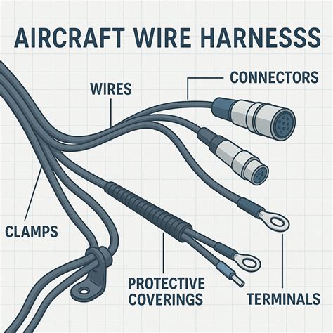 Aircraft Wire Harness And Alumina Pcb Guide Gns
