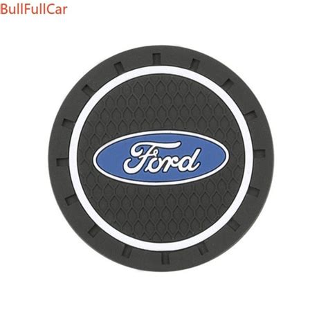 福特 Ford 汽車防滑硅膠杯墊 防滑 水杯墊 門槽墊 車載擺件 內飾 配件 改裝 Focus Mk4 Kuga 飛馬汽車 Yahoo奇摩拍賣