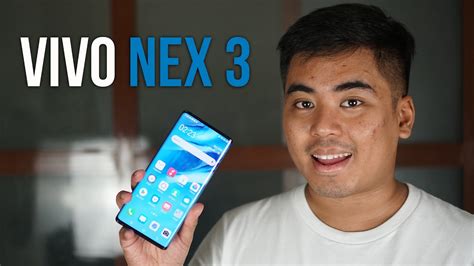 Vivo NEX 3 Unboxing Hands On Best Smartphone Below Php40k YouTube