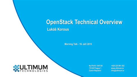 Pdf Openstack Technical Overview Dokumen Tips