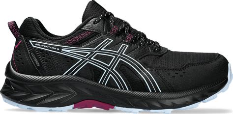 Asics Women's Gel-Venture 9 Waterproof Black/Light Blue | Buy Asics ...