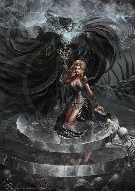 Stealer Of Souls By Irulana Fantasy Art Couples Fantasy Art Dark