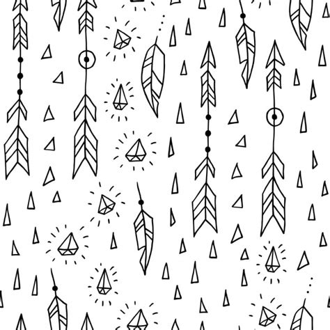 Arrows Pattern Design Vector Free Download