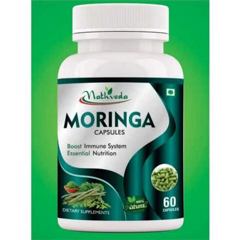 Nathveda Moringa Herbal Capsules At 459 Bottle Moringa Power Pills